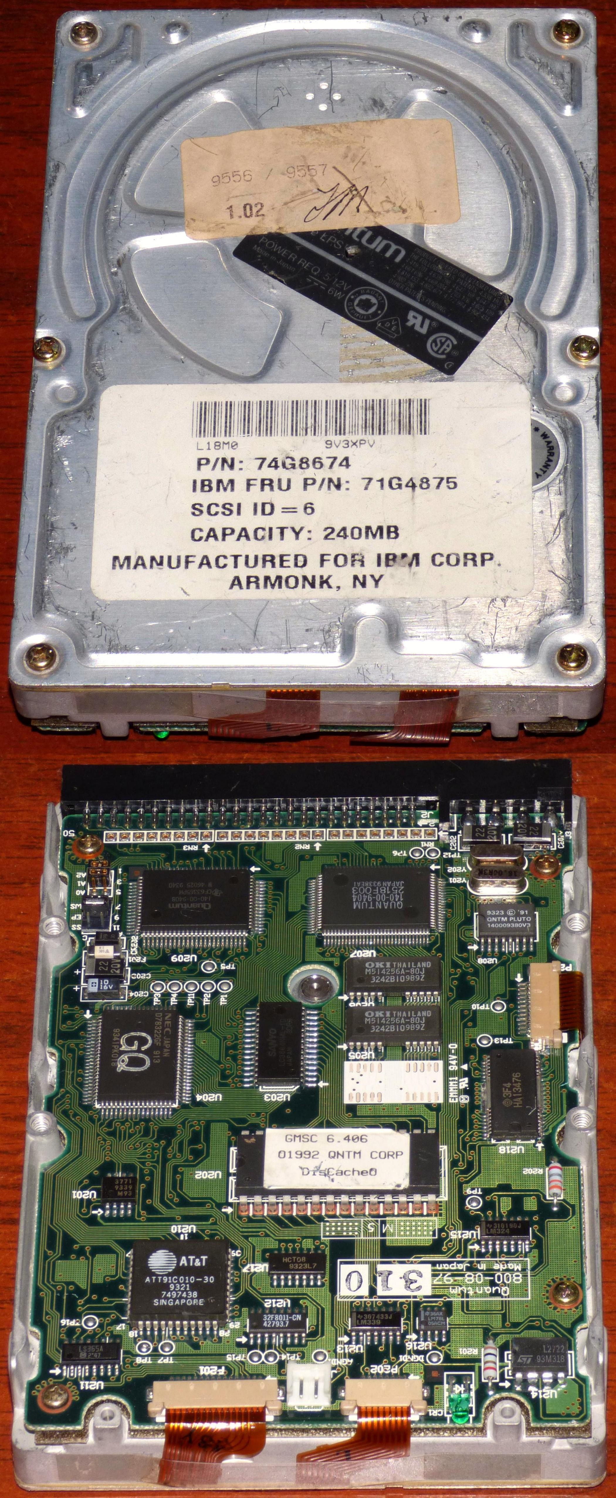 Festplatten 5.25" MFM / 3.5" IDE / RLL / SCSI / SAS / NAS / SAN HDDs ...